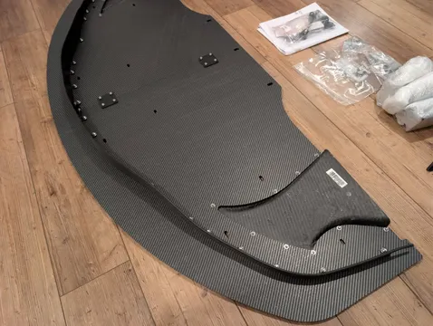 Mk5 Toyota Supra Verus High Downforce Front Splitter Kit | Hypercars